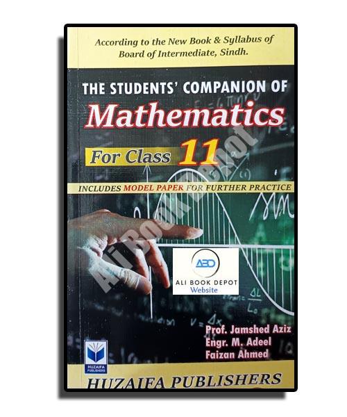 Mathematics – Huzaifa Publishers – XI – First year Science – with ...