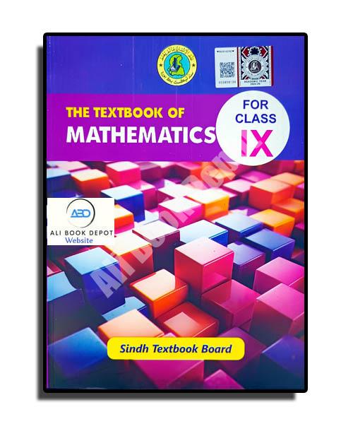 Mathematics Class 9 Sindh Textbook Board - STBB | Ali Book